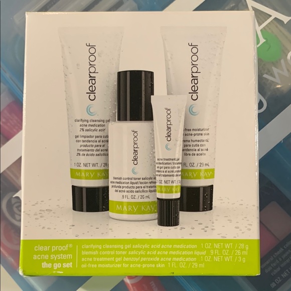 Mary Kay | Skincare | Mary Kay Clear Proof Acne System Togo Set Nib ...